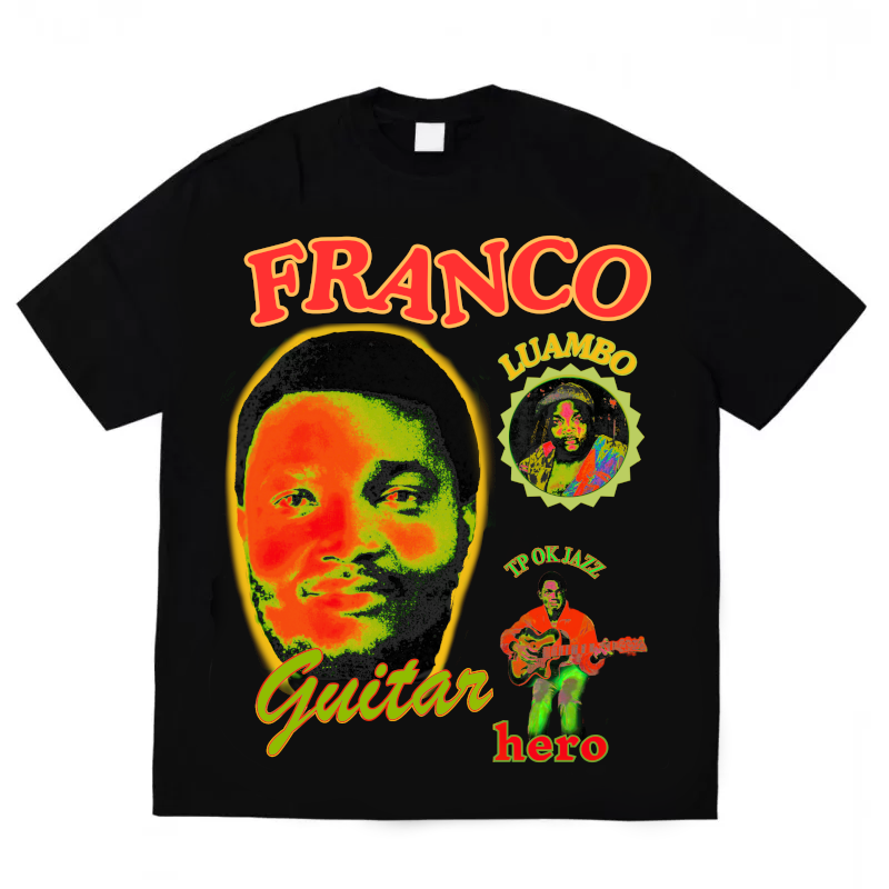 T-SHIRT FRANCO LUAMBO TP OK JAZZ – rumba culture